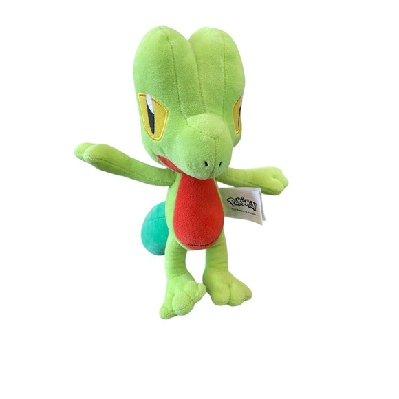 Jazwares | Toys | Jazwares Pokemon Treecko 8 Plush Nintendo Euc Pokmon ...